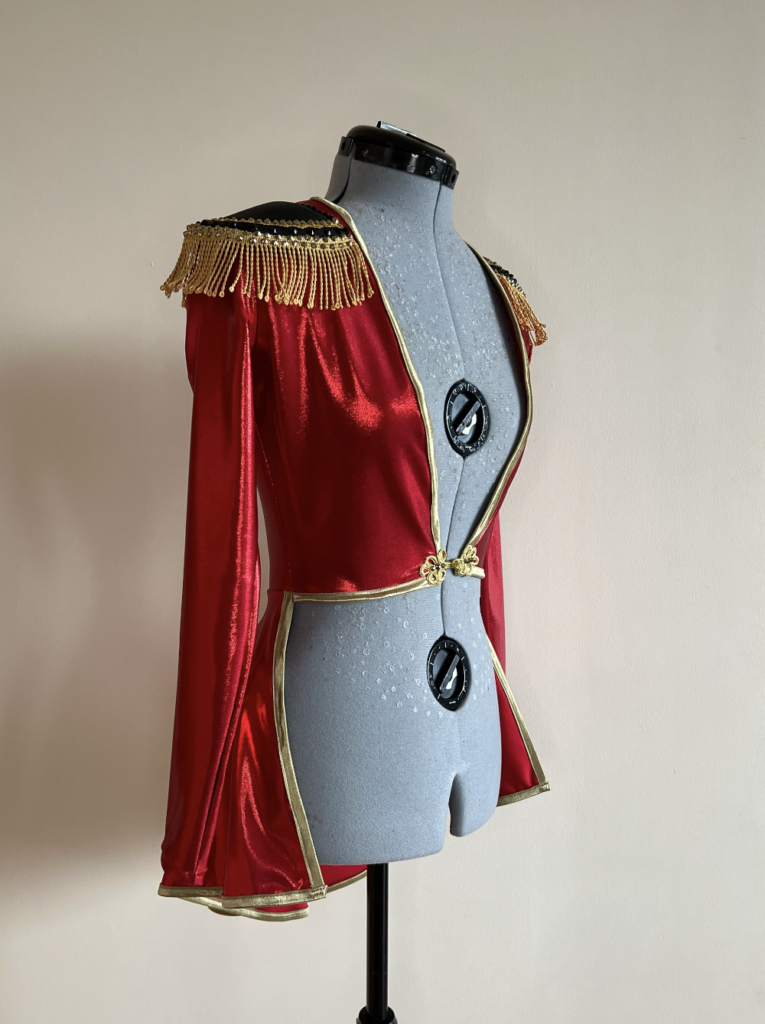 CUSTOMISABLE Circus Ringmaster Leotard and Jacket Set - Cirque Wear by ...